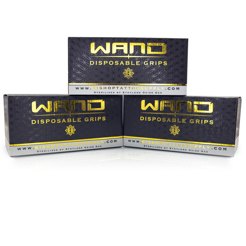 Bishop Disposable Wand Grips — Higher Level Tattoo Supply